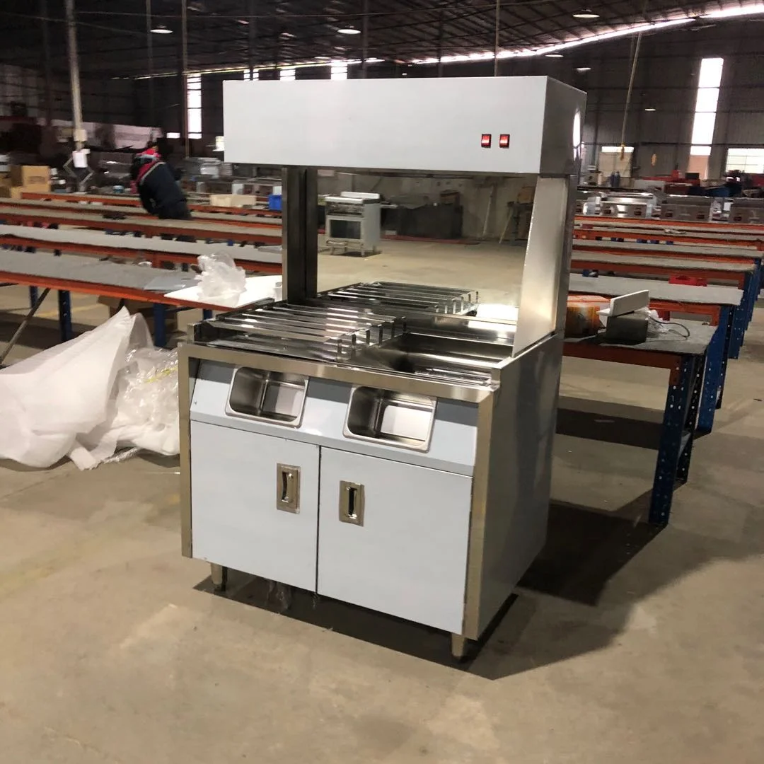 Electric KFC Fast Food Restaurant Equipment - Counter Top Vertical ...