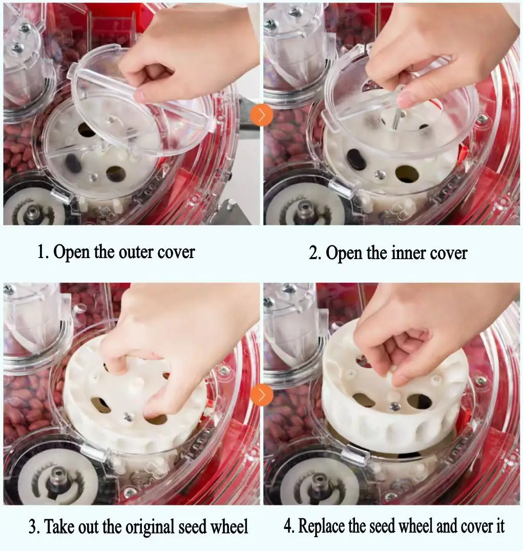 Semi-automatic Sowing Onion Seed Planter Machine Seeder