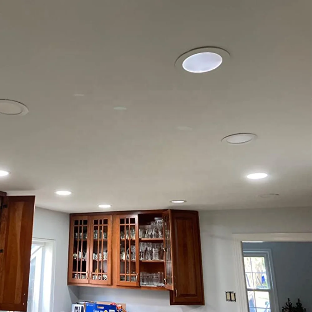 Biumart 6inch 15w Led Panel Light Single Cct Dimmable Recessed Round ...