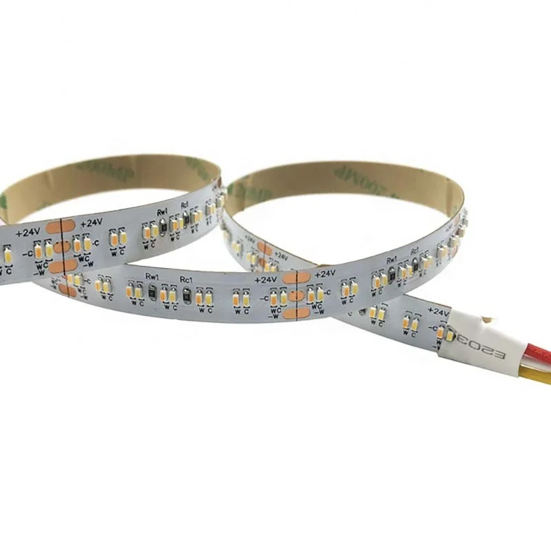 High Density Flex 24v 2216 Led Strip Light Custom 10mm Cct 2700-6500k ...