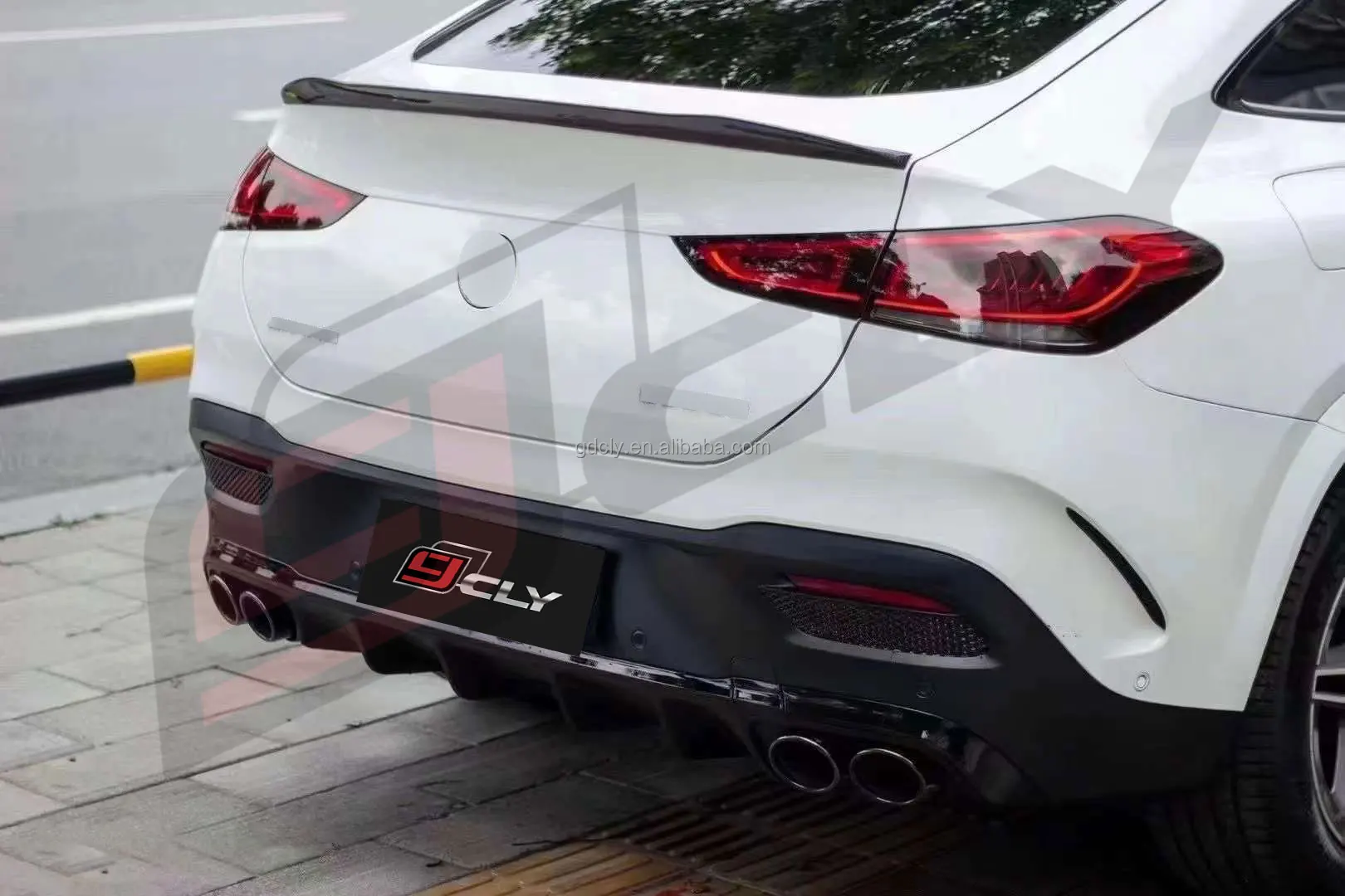CLY Rear Diffuser for 2021 2022 Mercedes GLE Coupe W167
