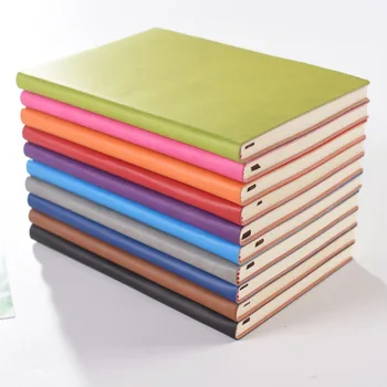Solid Notebook Can Print Logo Office Supplies Business Creative Soft ...