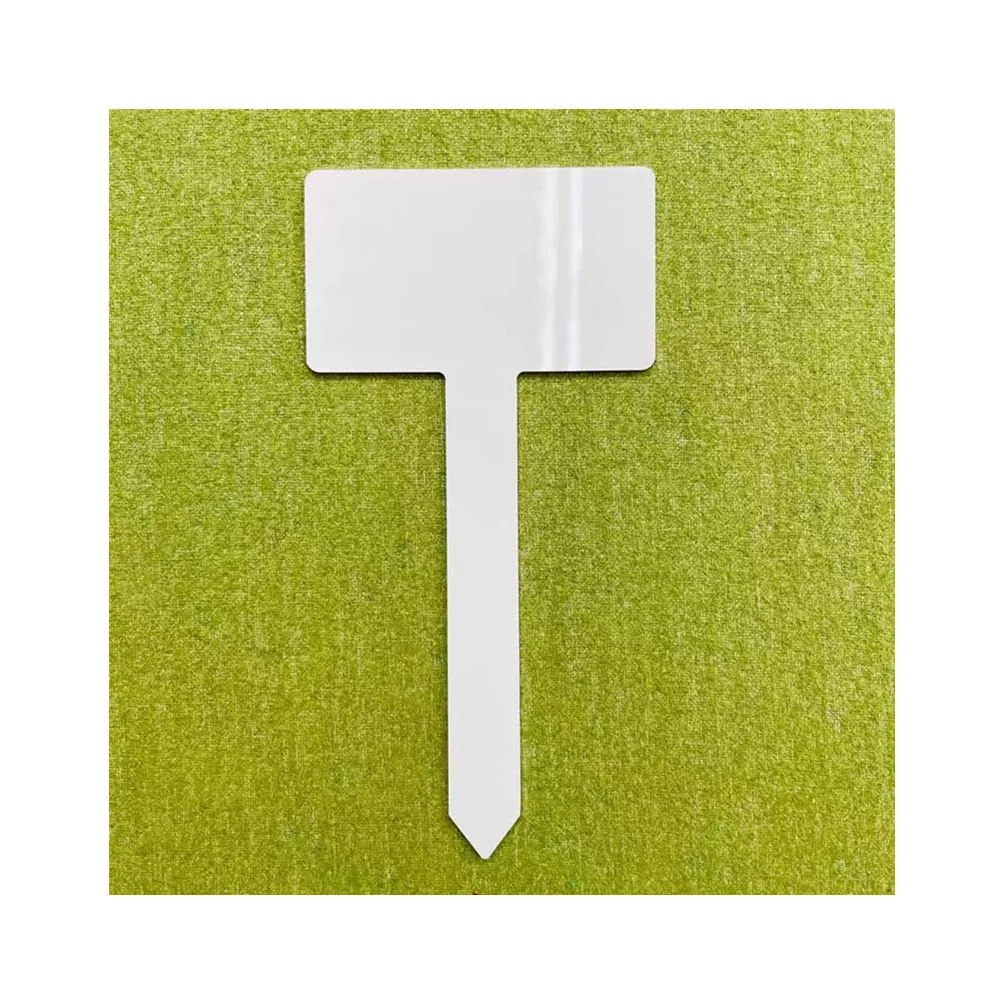 Printable White Sublimation Aluminium Plant Label Blank Multi Shape ...
