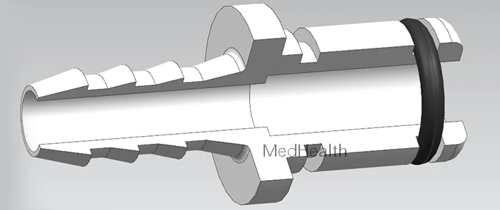 Shut Off Quick Disconnect Release Connector/coupling For Soft Pvc ...