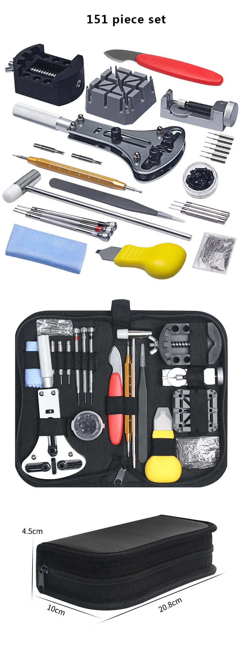 Laihe Customized Watch Repairing Tools Multi-function Tool Set Watch Repair Tool Kit - Buy Watch ...