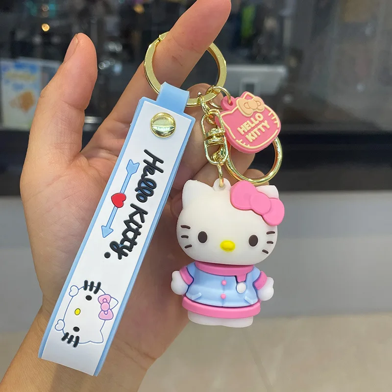 Creative Small Gift Kt Cat Keychain Cute Bag Pendant Doll Keychain Gift ...