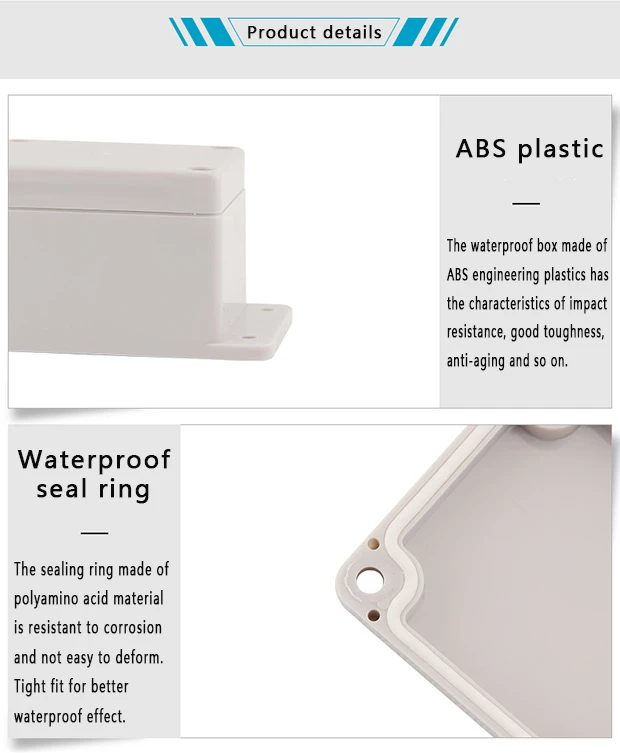 Abs Plastic Power Distribution Box Power Distribution Equipment - Buy ...