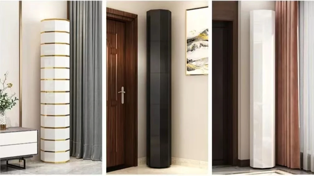 Hexagonal Column Shoe Racks - Stylish Storage Solutions