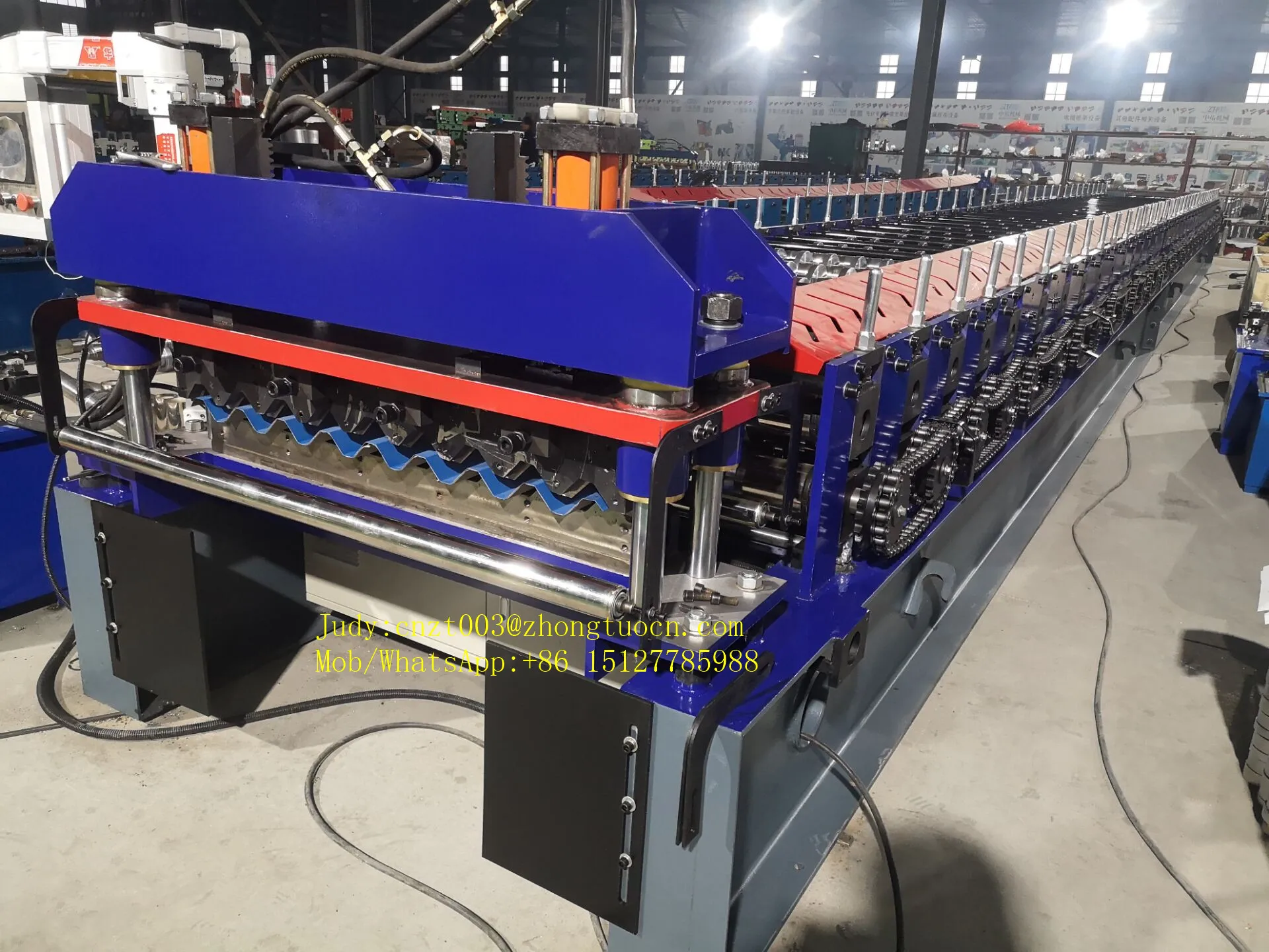 V115 Roof And Wall Panel Roll Forming Machine - Buy Wall Panel Machine ...
