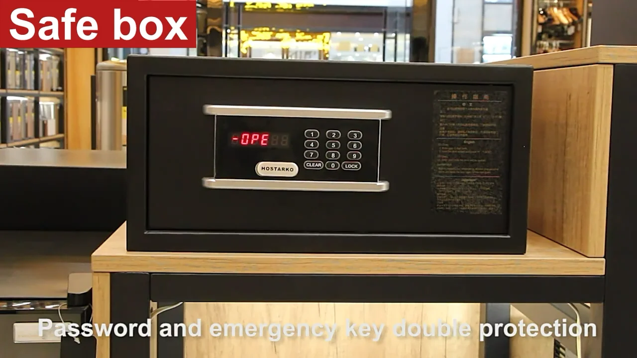 Hot Sale Mini Black Household Bank Office Hotel Room Digital Safe ...