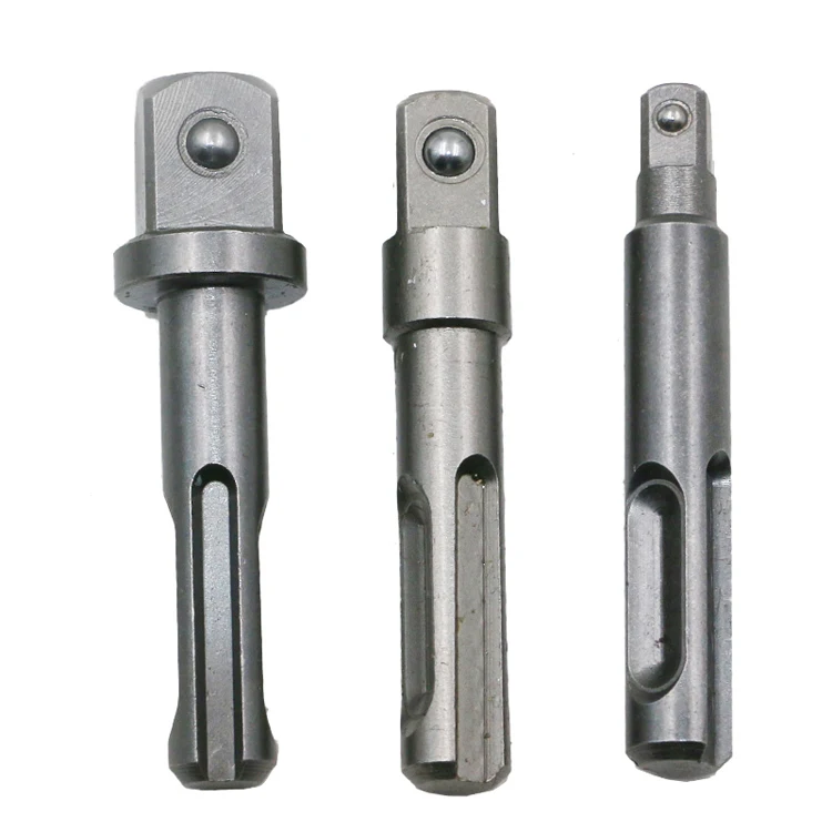 3pcs SDS Handle Socket Driver Set - Impact Drill Adapters