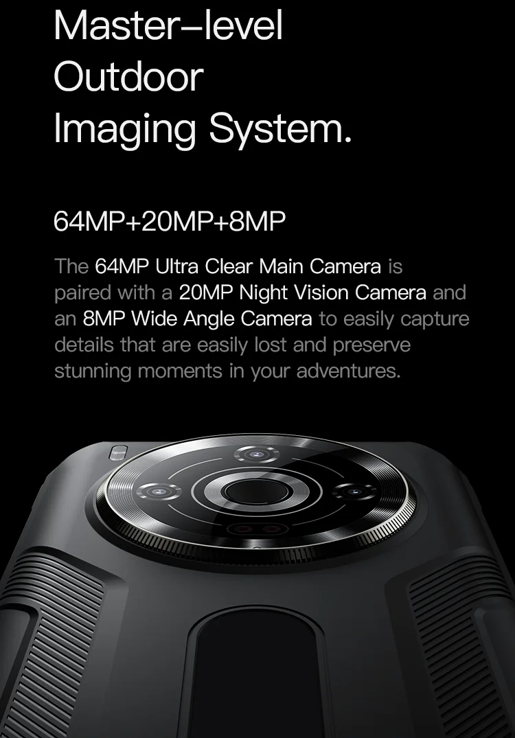 Phonemax P20 - Rugged Phone with Android 14 & Night Vision