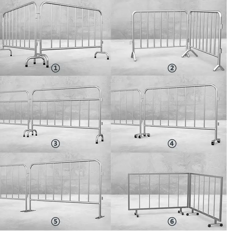Barrier Fence Stand Crowd Control/metal Barricade/traffic Barrier For ...
