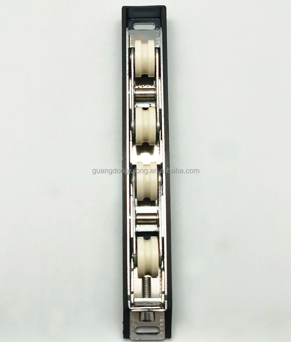 Adjustable Upvc Sliding Door Plastic Roller Jld37 With Four Wheels For ...