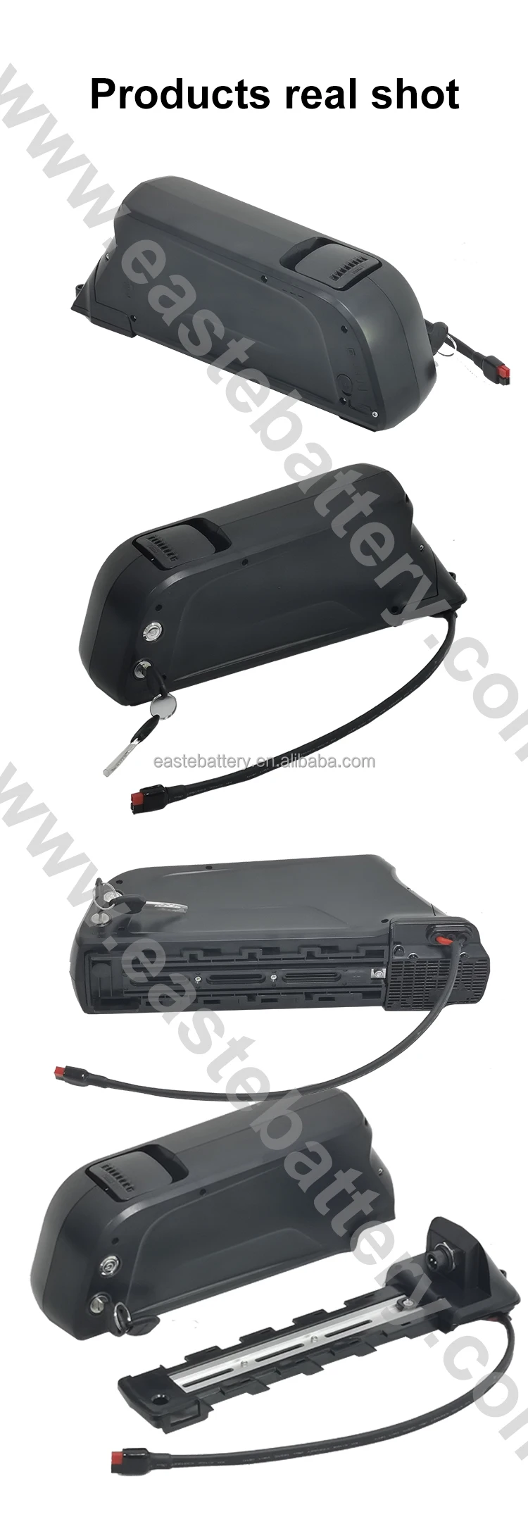 Dolphin Ebike 48v 14ah Lithium Ion Batteries For 750w 1000w 11.6ah 13 ...