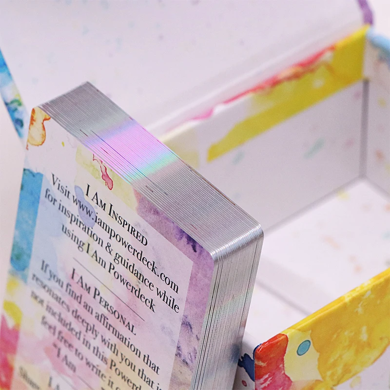High Quality Fun Daily Inspirational Card Game - Custom Printing