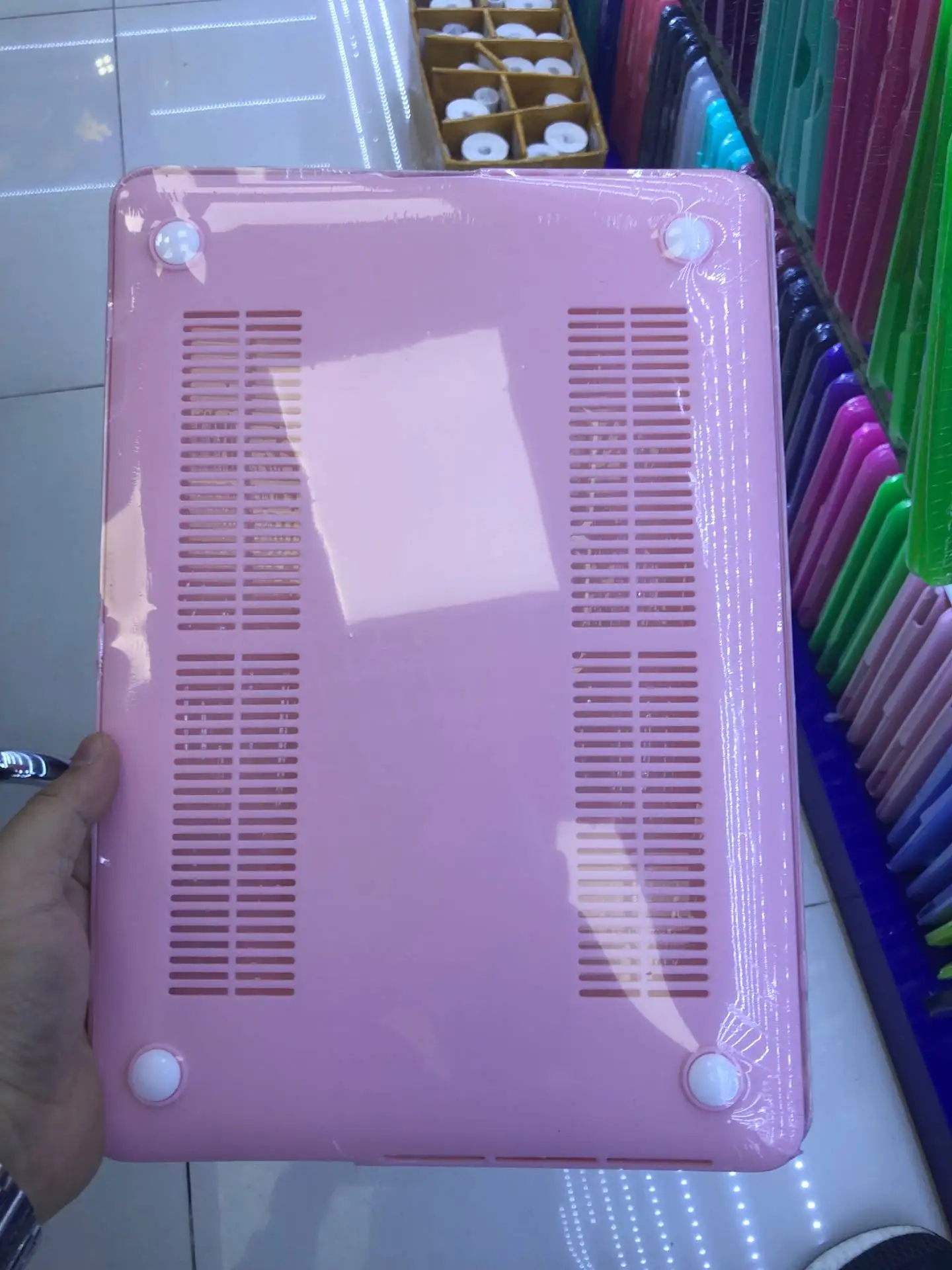 Feather Design Laptop Body Shell Protective Rubberized Case Plastic For ...