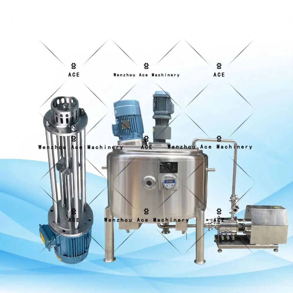 Ace High Shear Mixer Agitator Homogenizer Dispensers Electrical Heating ...