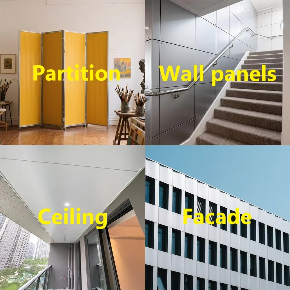 Aluminum Honeycomb Panels with Good Sound Insulation and Heat ...