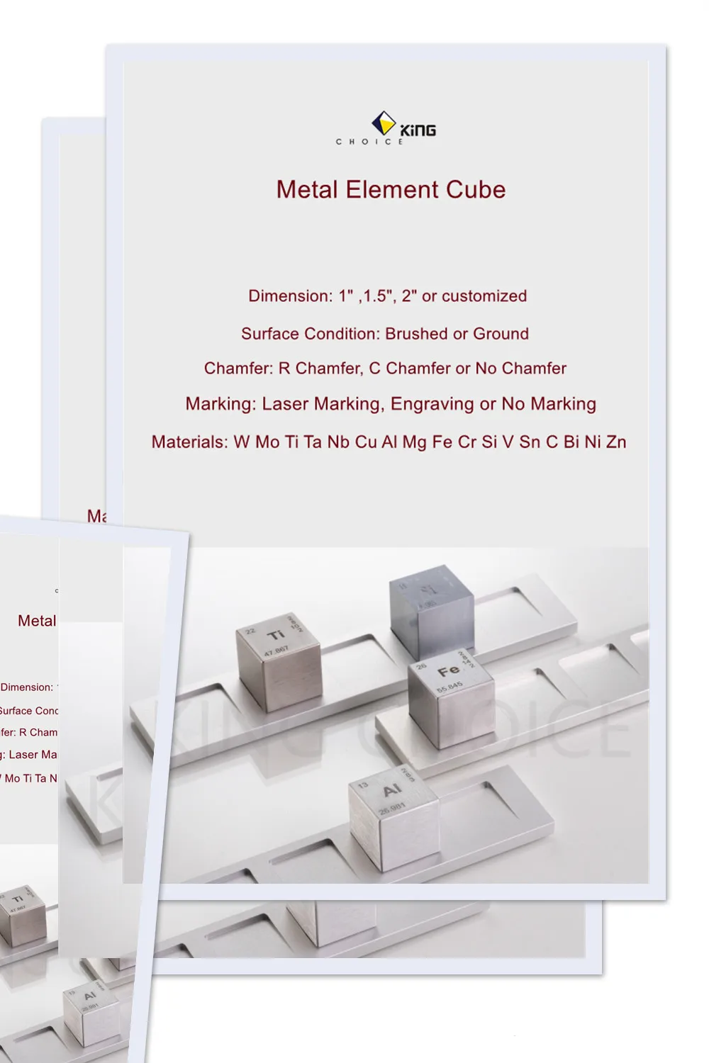 2n6 Nickel Cube Metal Cube Customized Size Ground Surface - Buy Metal ...