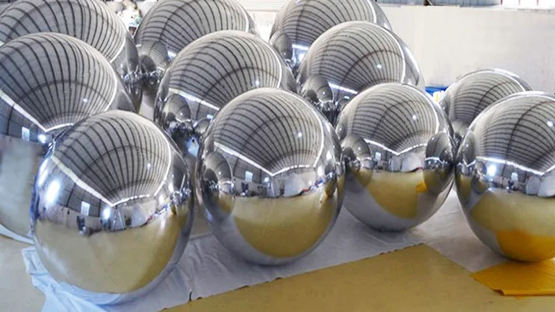 Pvc Mirror Ball Reflective Ball Inflatable Suspension Floating Colorful ...