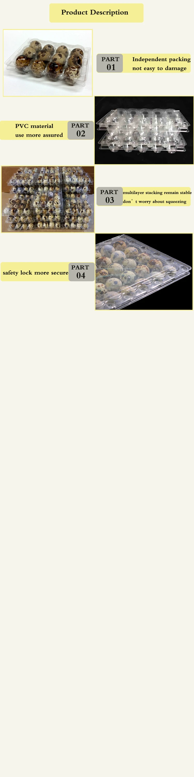 Quail Egg Plastic 30 Cell Cartons for Sale| Alibaba.com