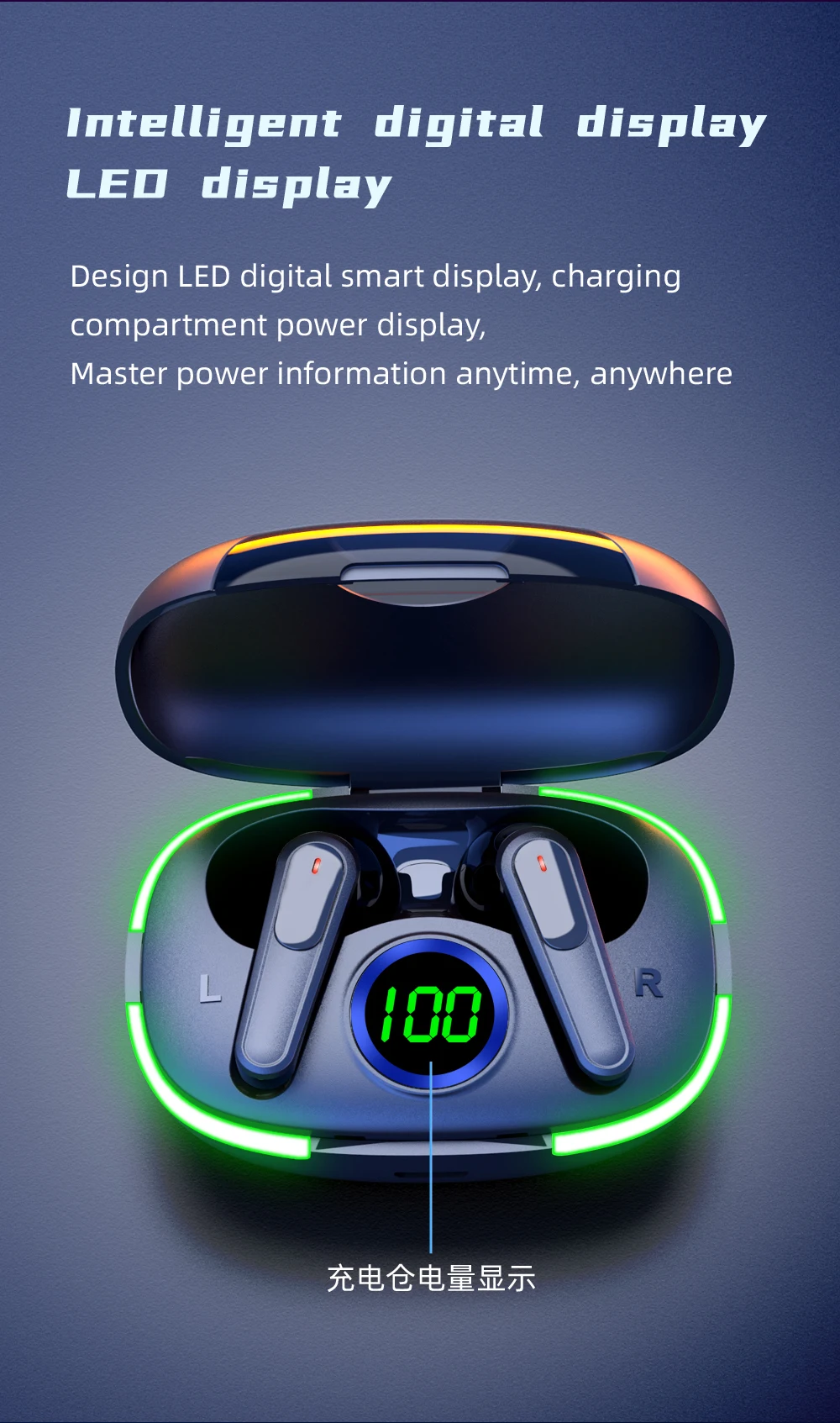 In-ear Wireless Headphones - True Bluetooth Mini Earphones