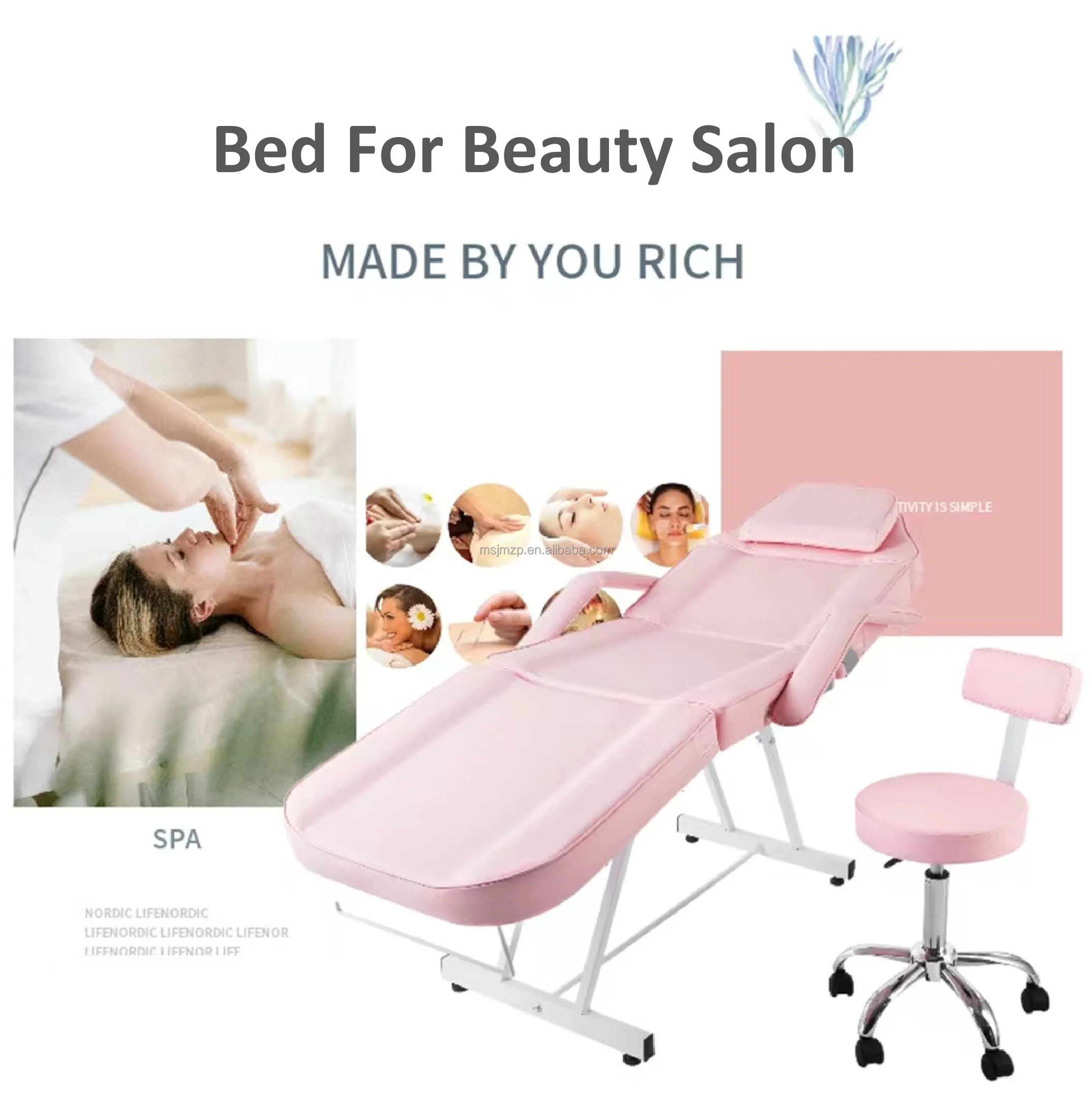 Multi-function Massage Bed Facial Chair Spa Salon Beauty Bed Tattoo ...