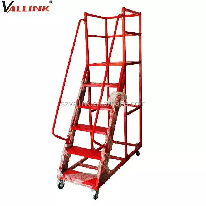 Warehouse Mobile Ladder Platform - Safe & Versatile