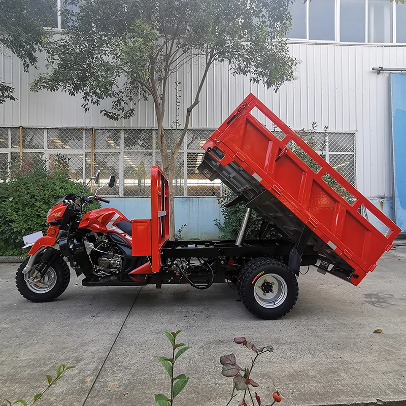Customized Factory Water Cooled Engines Rear Four Tires Self-unloading ...
