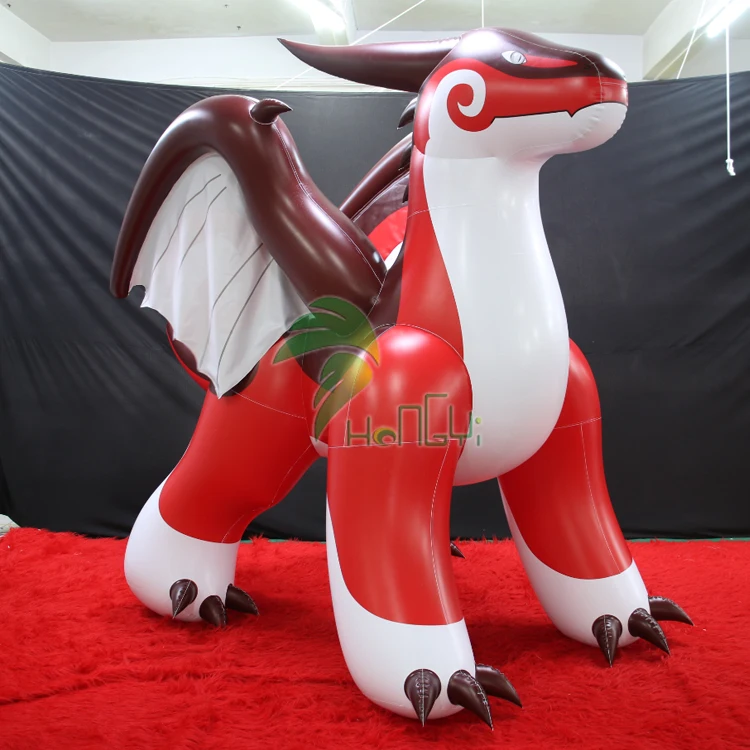 Hongyi Inflatable Animal Giant Dragon Toy Inflatable Blue And White ...