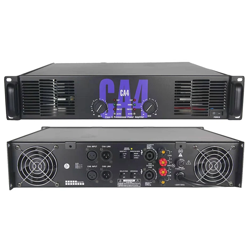 High Quality Professional Power Amplifier 350W 2 Channels