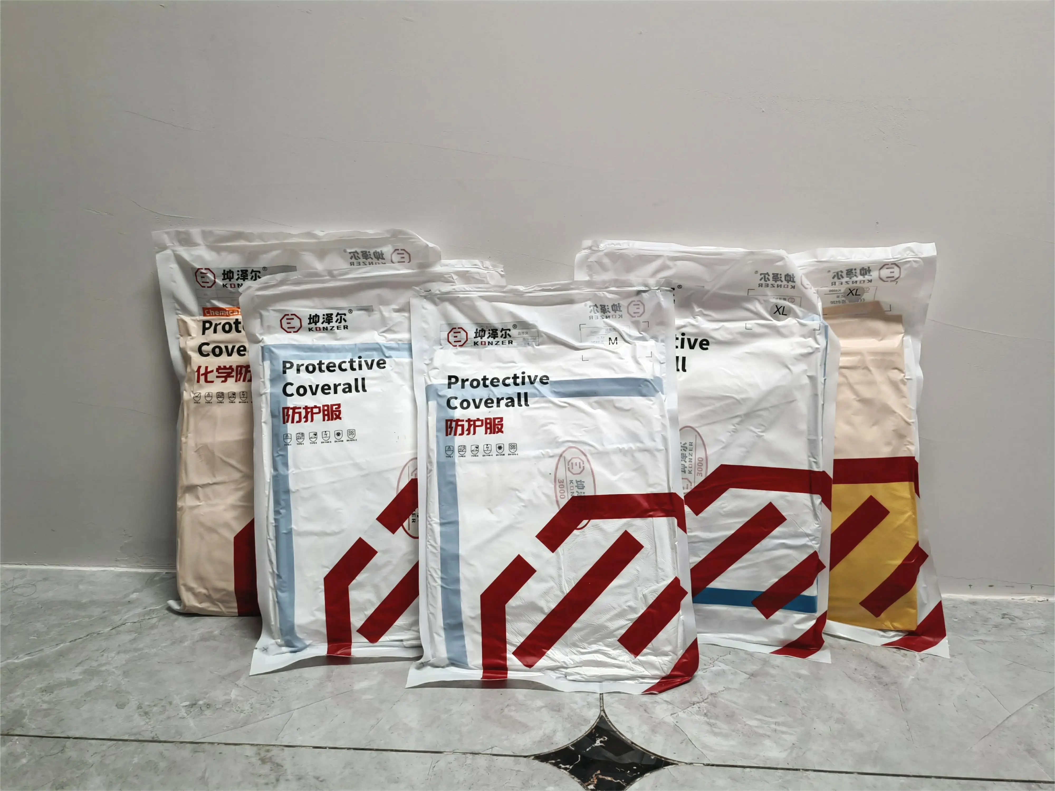 Oem Ppe Cat 3 Type 5 6 Coverall Disposable Light Chemical Liquid Spray ...