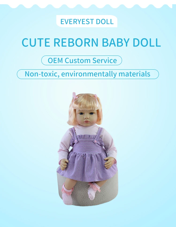 20 Inch Realistic Baby Lifelike Reborn Toddler Dolls Girl - Buy Reborn ...