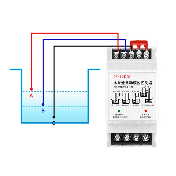 Automatic Water Level Controller Switch 220V Tank Liquid Level ...