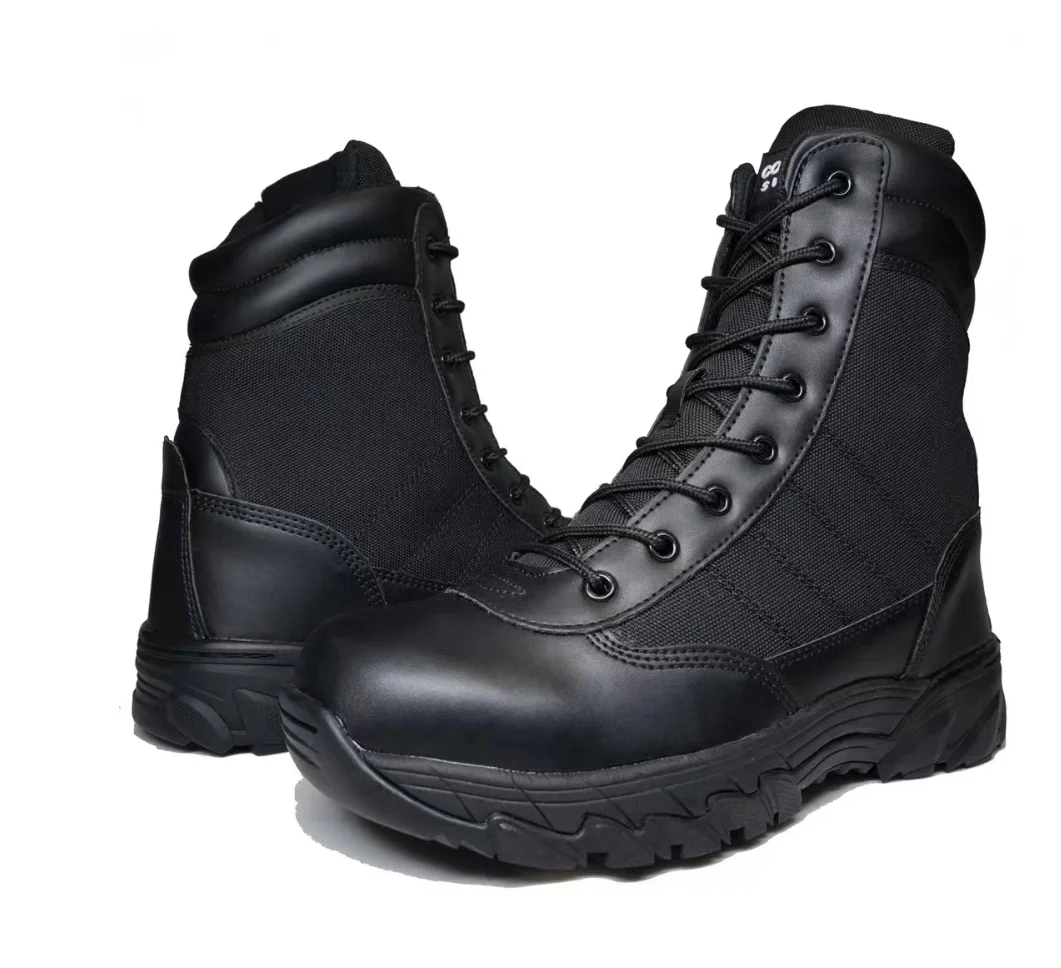 Tsb601 Men Pdrm Mab Pnp Training Duty Men Black Cow Leather Safety ...