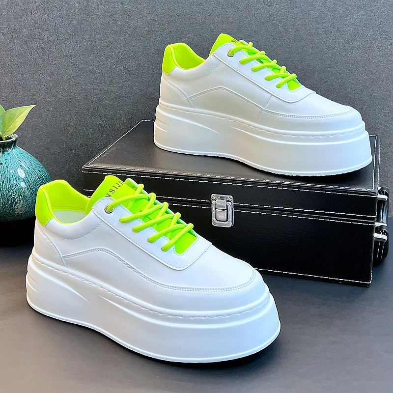 Custom New Brand Design Fashion Trendy White Shoes