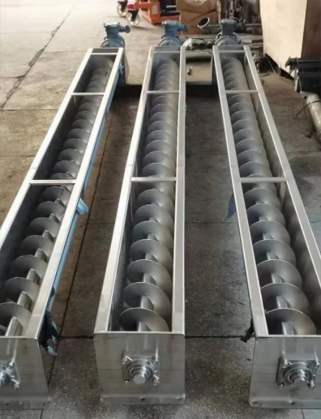 U Type Hopper Auger Screw Conveyor Machine For Powder Or Granules - Buy ...