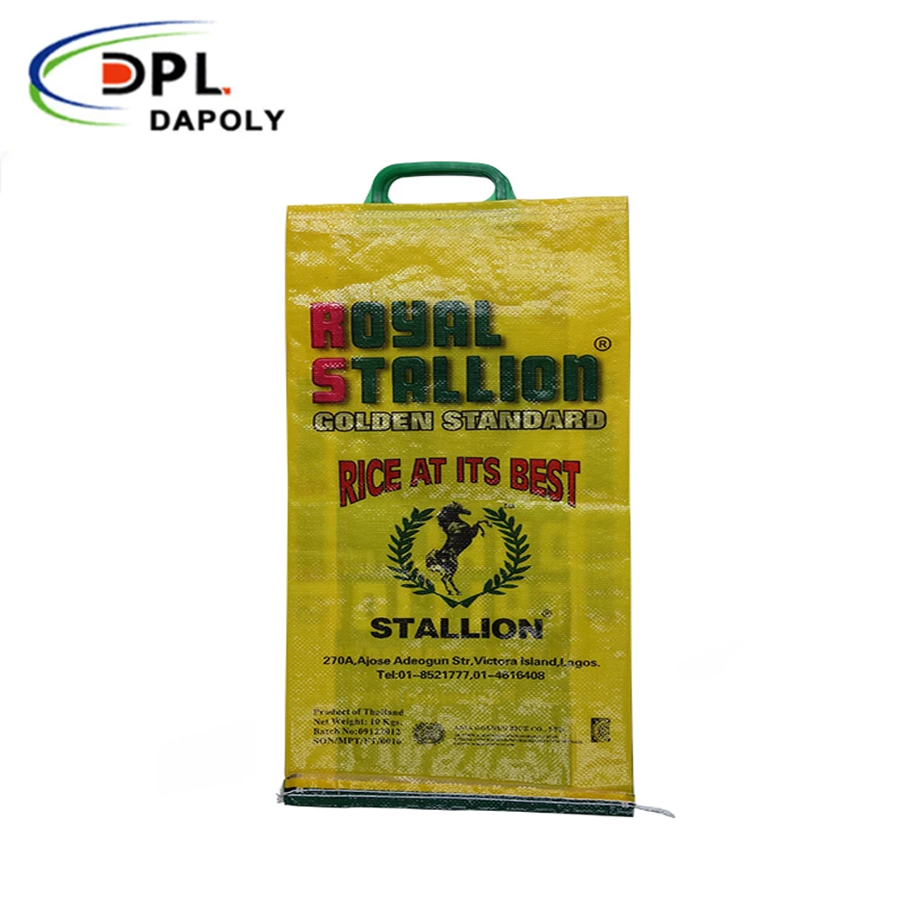 Factory Polypropylene Raffia Empty 25kg 50 Kg Sacks Custom Bopp Printed ...