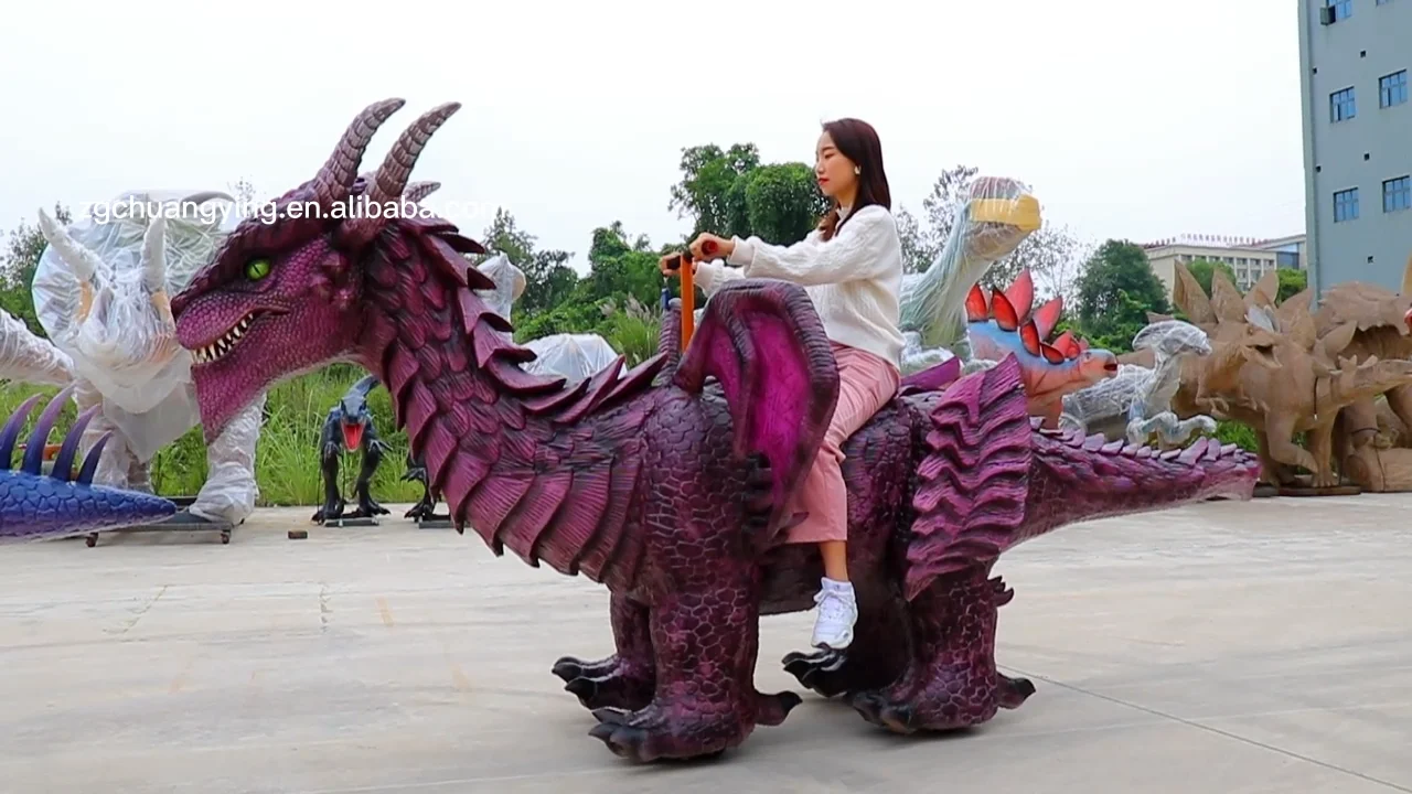 Indoor Theme Park Games Jurassic Motorized Kids Car Ride 48v Amusement ...