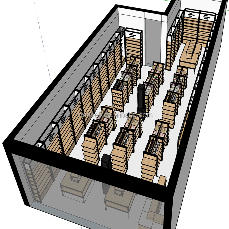 Miniso Wooden Display Shelves - Stylish & Heavy Duty