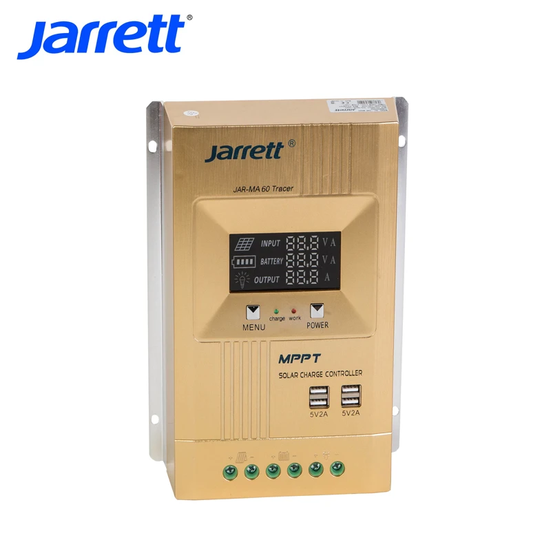 Jarrett Solar Charge Controller Mppt 12v 24v 40a Charge For Battery ...