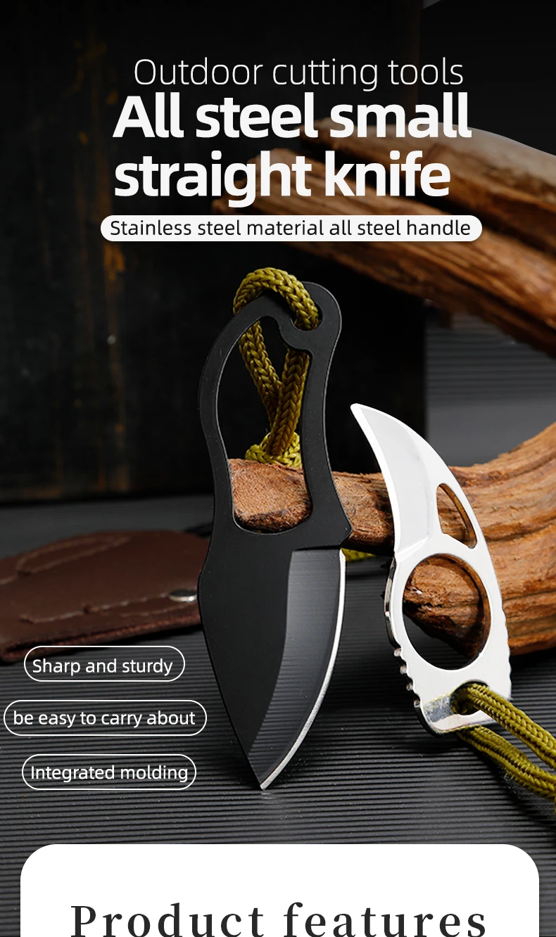 Stainless Steel Portable Outdoor Camping Knife-Utility Knife with OEM ...