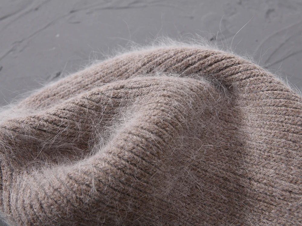 Wholesale Ski Skullies Thick Warm Women Men Bonnet Knitted Hat Soft Unisex Winter Luxury Long ...