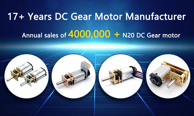 Customized 3v 6v 9v 12v Micro N10 N20 N30 High Torque Gearbox Electric ...