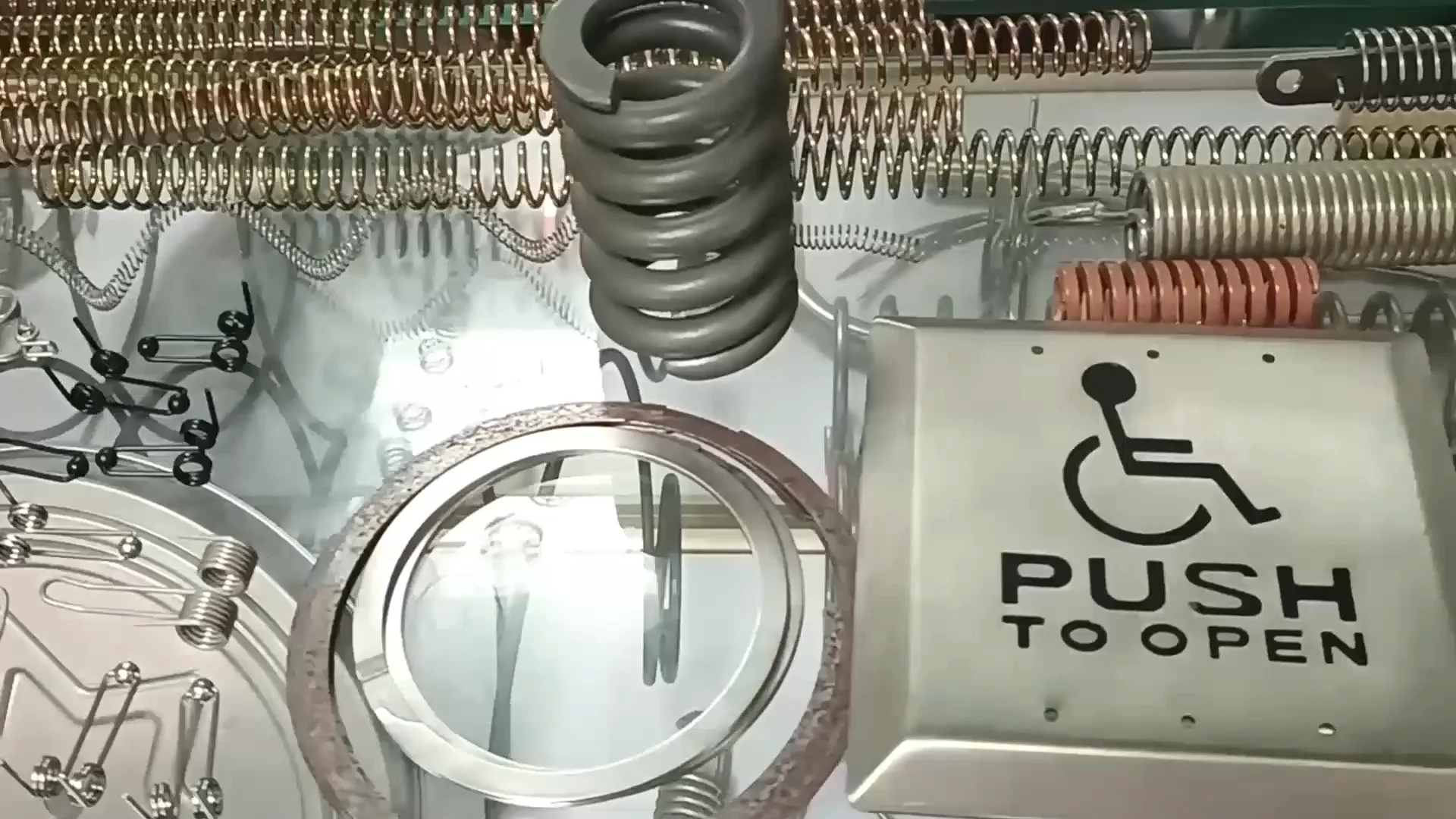 Custom 304 Stainless Steel 316 Cylindrical Flat Wire Coils Compression ...