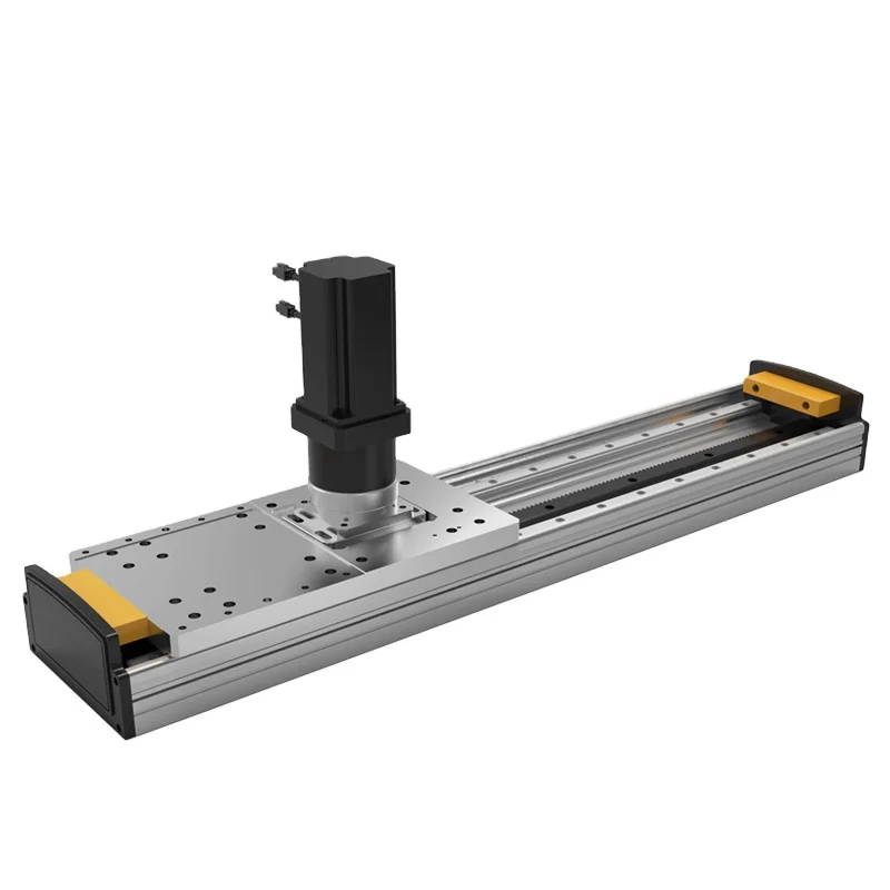 Heavy Duty CNC Motorized XYZ Gantry Robot System Rack and Pinion Guideway Slide Table Stage ...