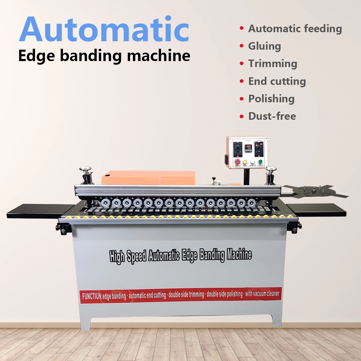 2024 Hot Selling Edge Banding Machine 220V/110V 8-10m/min Provided ...