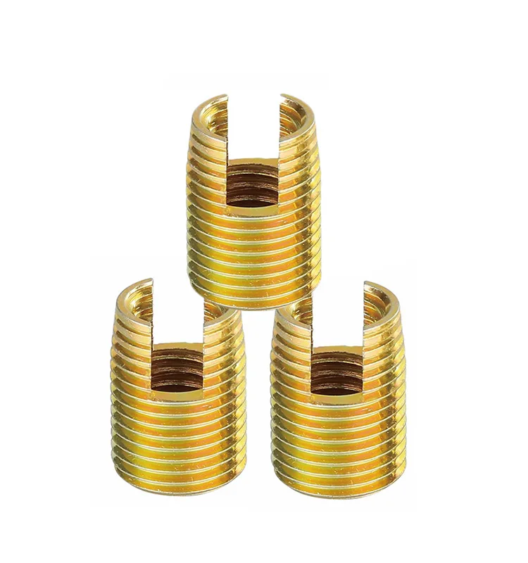 Self Tapping Wire Threaded Inserts Nut Protectors Self Tapping Screw Sleeve Brass Sheath Thread ...