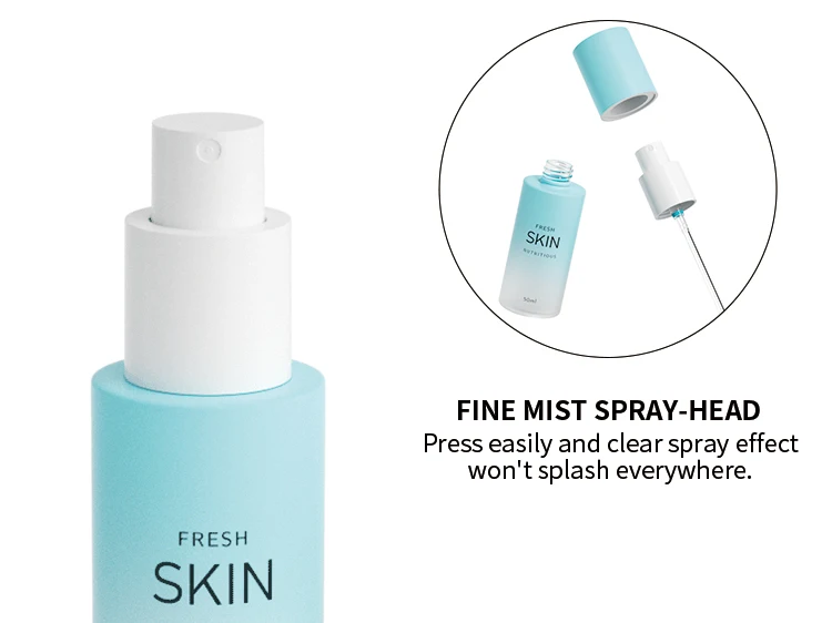 Custom Logo Glass Skincare Containers - Elegant & Durable